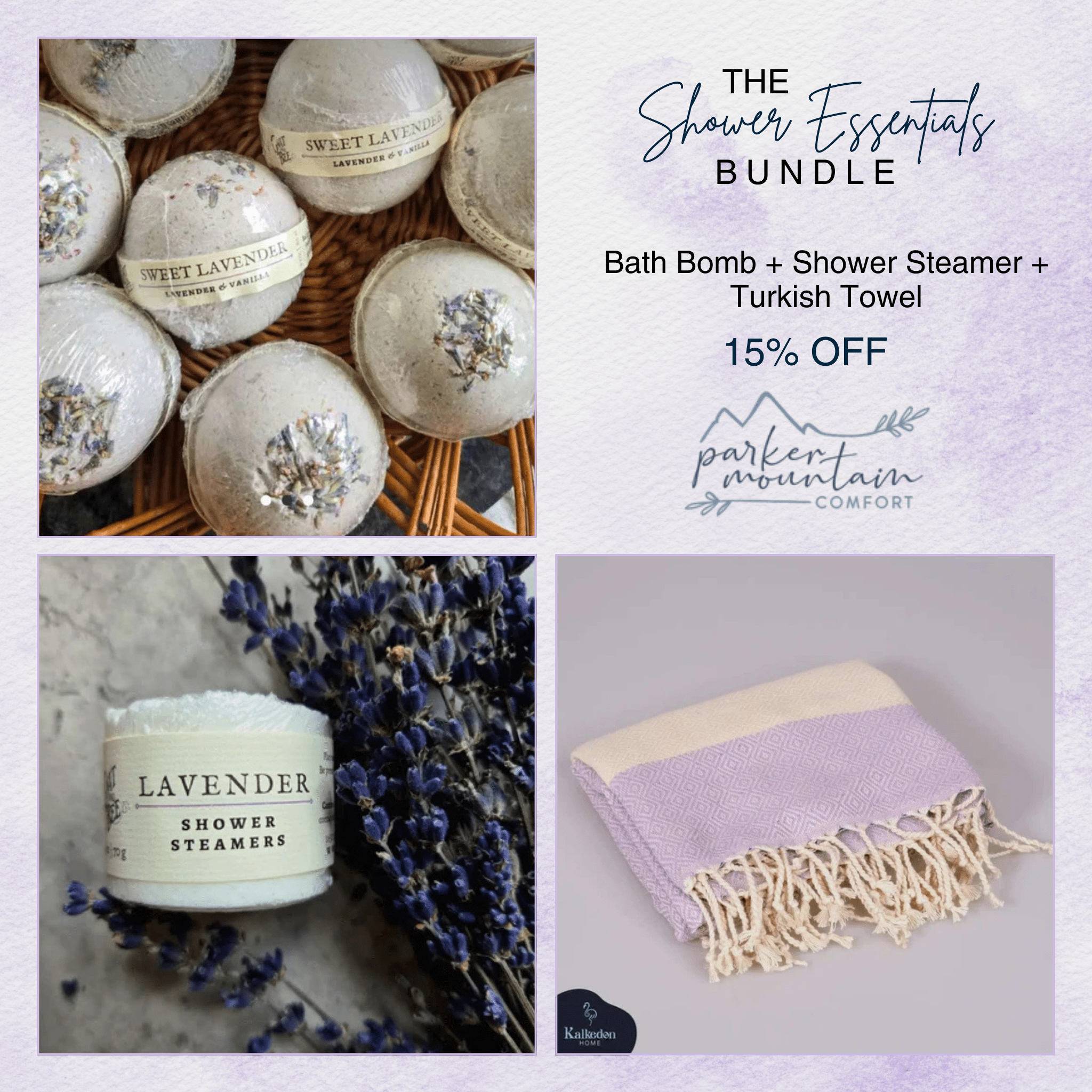 Shower Essentials – Parker Mountain Comfort Wraps
