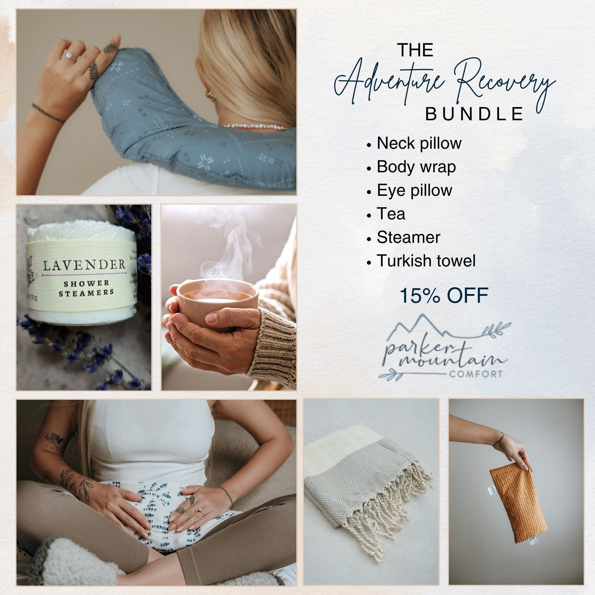 The Adventure Recovery Bundle – Parker Mountain Comfort Wraps